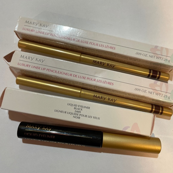 Mary Kay | Makeup | Mary Kay Vintage Lip Liners And Liquid Eyeliner ...